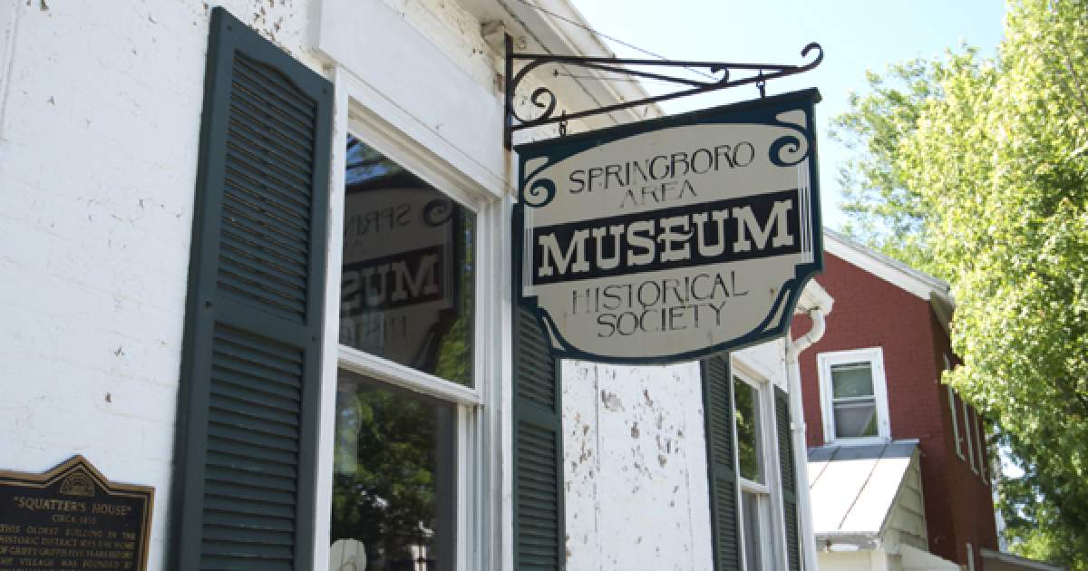 Exploring the Underground Railroad in Historic Springboro, Ohio